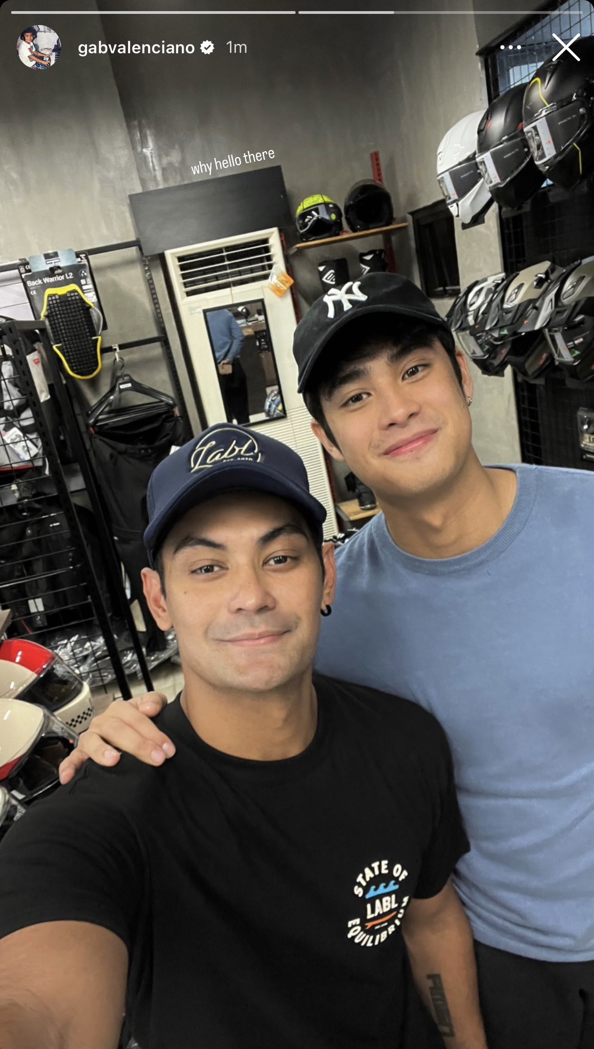 TITAS OF DONBELLE PHILIPPINES on Twitter: "📸11/28/2022 Gab Valenciano IG Story “why hello there ...