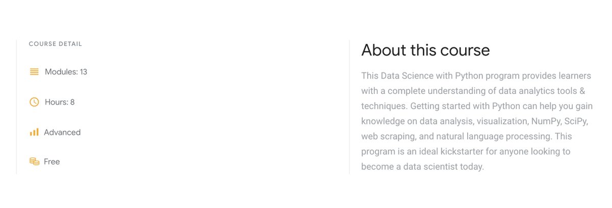 Learn with Google and earn data science certifications for FREE. 6 digital courses: - المسلسل من ...