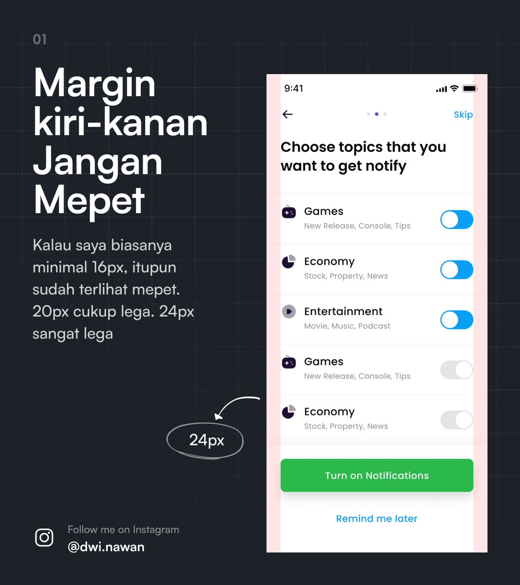Tips design biar UI Design terlihat rapih. Coba dipraktekkin dan tag hasil nya ya 😁 - Thread ...