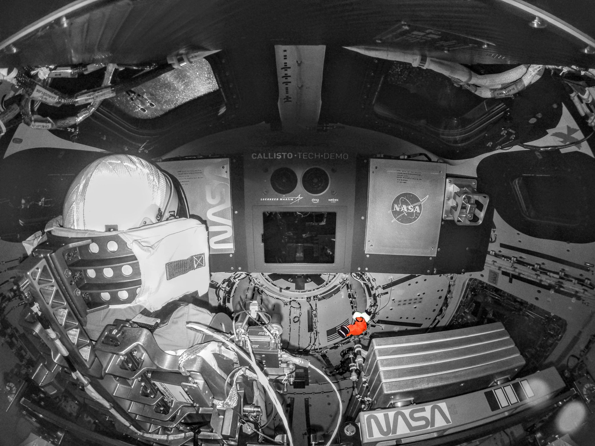 Gemini Spacecraft Cockpit