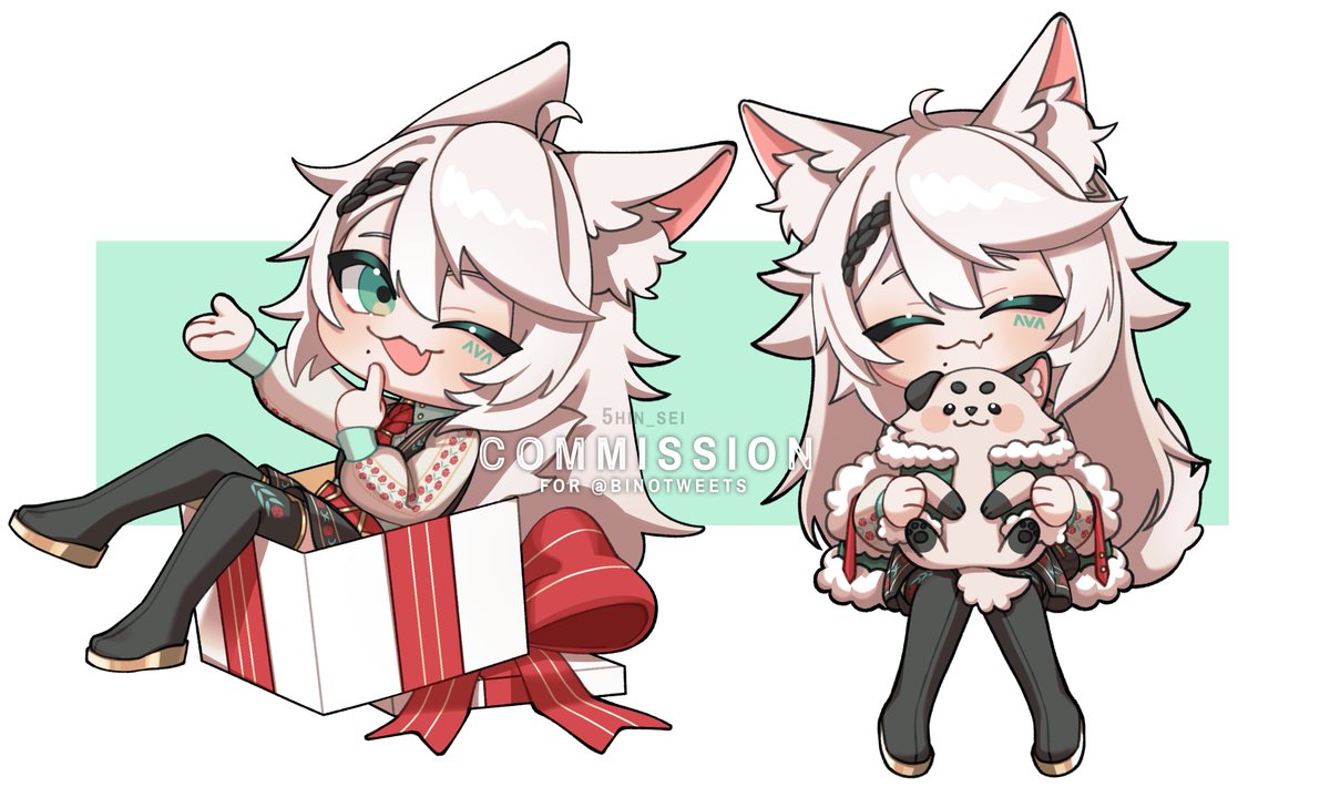 「Chibi comm for Bino! 」|Shin | comms open!のイラスト