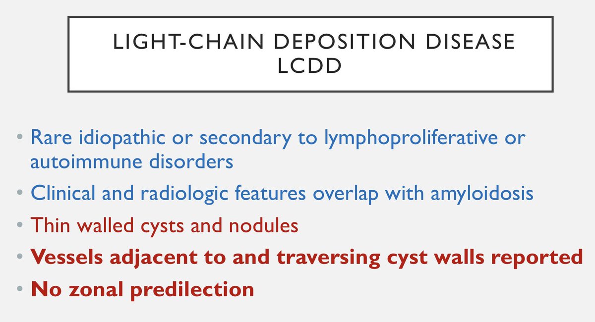 Randomly distributed cavitating nodules (no lobar predilection ...