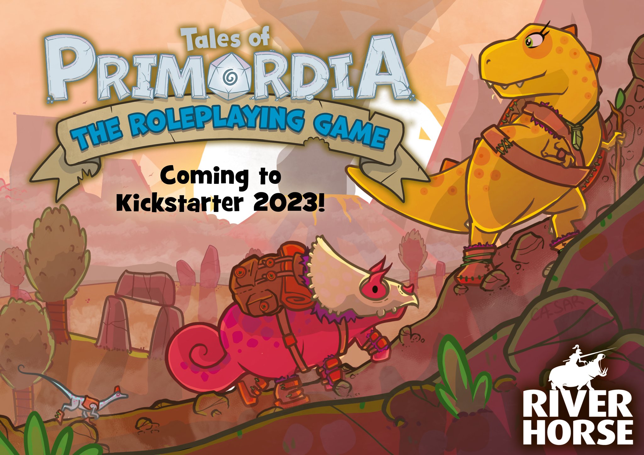 River Horse Games on Twitter: "Hey there dinosaur! Tales of Primordia is a roleplaying game ...