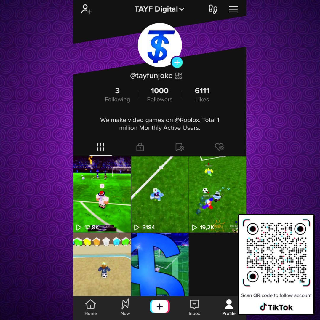 TAYF Digital on Twitter: "Thanks for 1000 TikTok followers! 🎉 Follow us; https://t.co/7Vi65db2gy ...