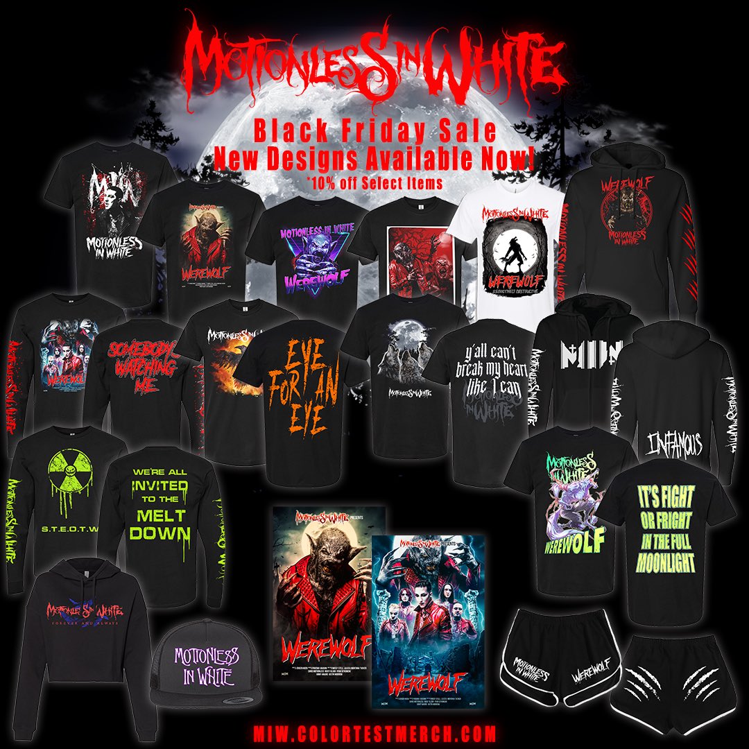 Motionless In White Infamous Logo