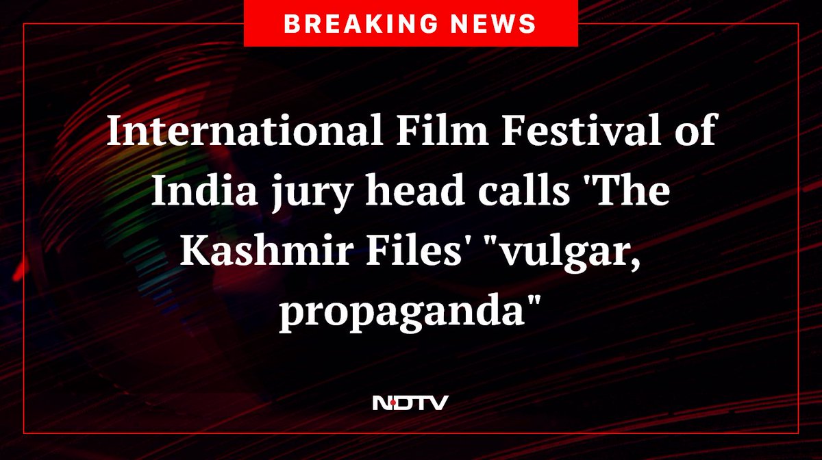 #IFFI #iffi NDTV @ndtv