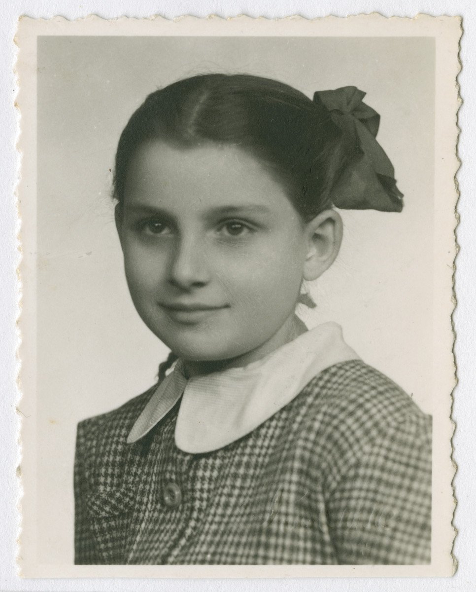 Little Jewish Girl In The Holocaust