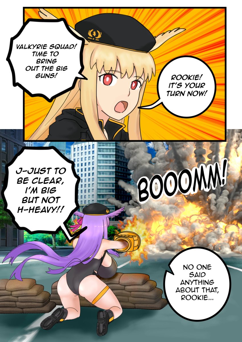 FGO「Valkyrie Squad new member! #FGO 」|Raskasarの漫画