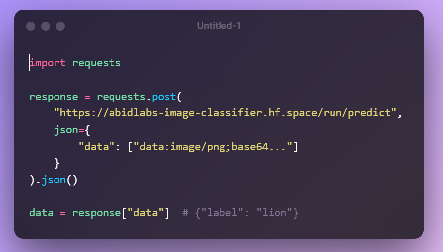 Hugging Face on Twitter: "RT @abidlabs: 🎉🎉 How to use any Hugging Face Space running a @Gradio ...
