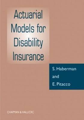 Download [Pdf]' Actuarial Models For Disability Insurance By Steven Haberman on Textbook New ...