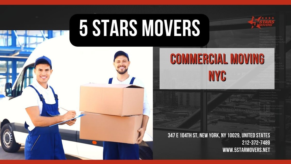 Commercial Moving NYC / Twitter