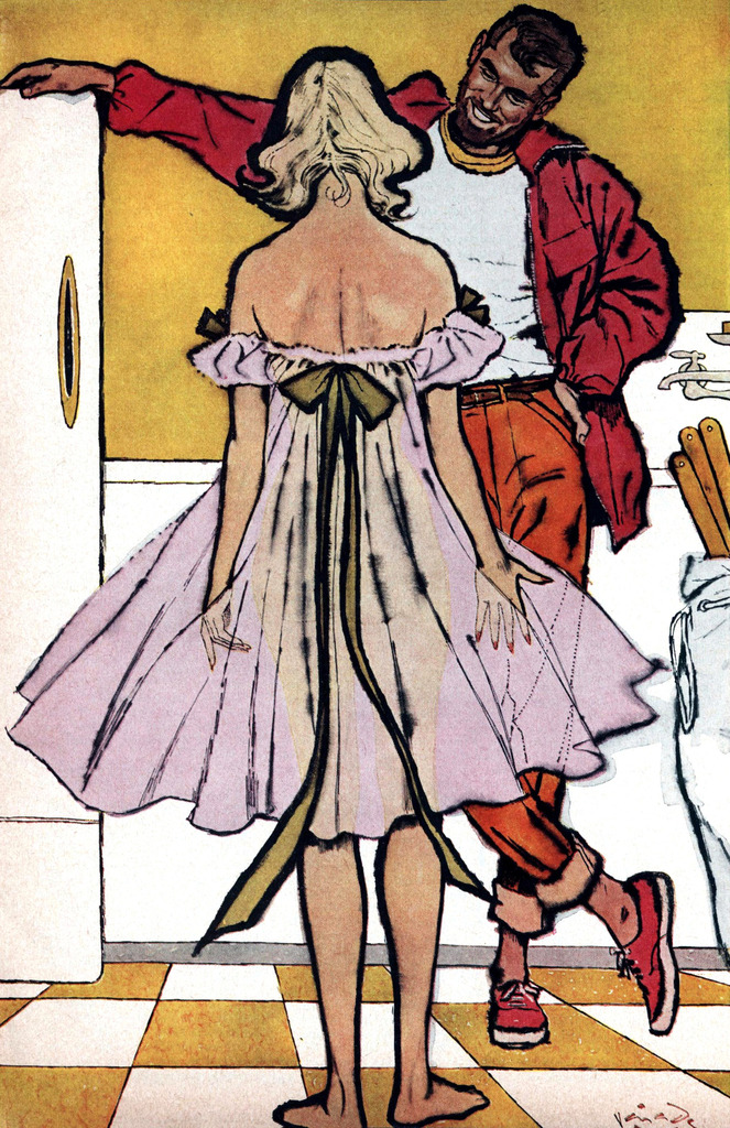 Pulp Covers on Twitter: "Sea Barrier Cosmopolitan, July 1958 Illustration by Fredric Varady ...