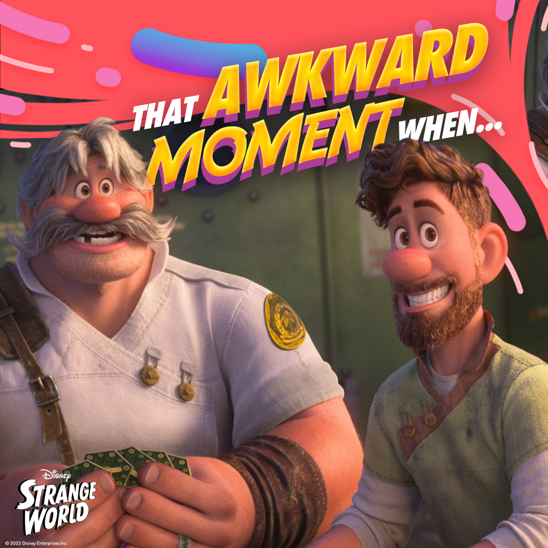 Disney Animation on Twitter: "Anyone else feeling awkward or just us? 👀 Disney's #StrangeWorld ...