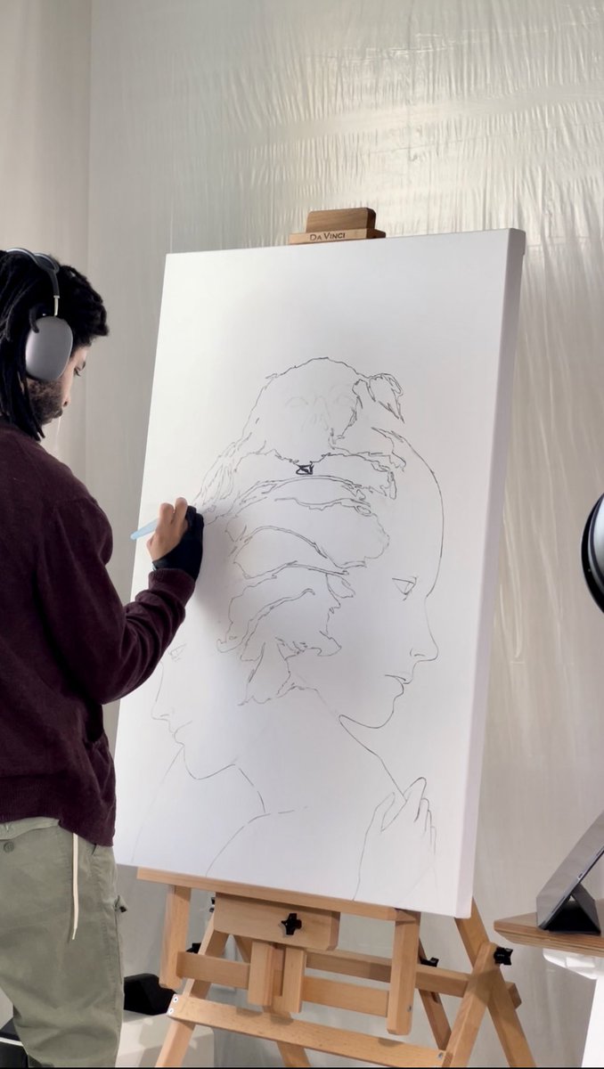 「Like most of my physical paintings this 」|Thomas Stokes IIIのイラスト