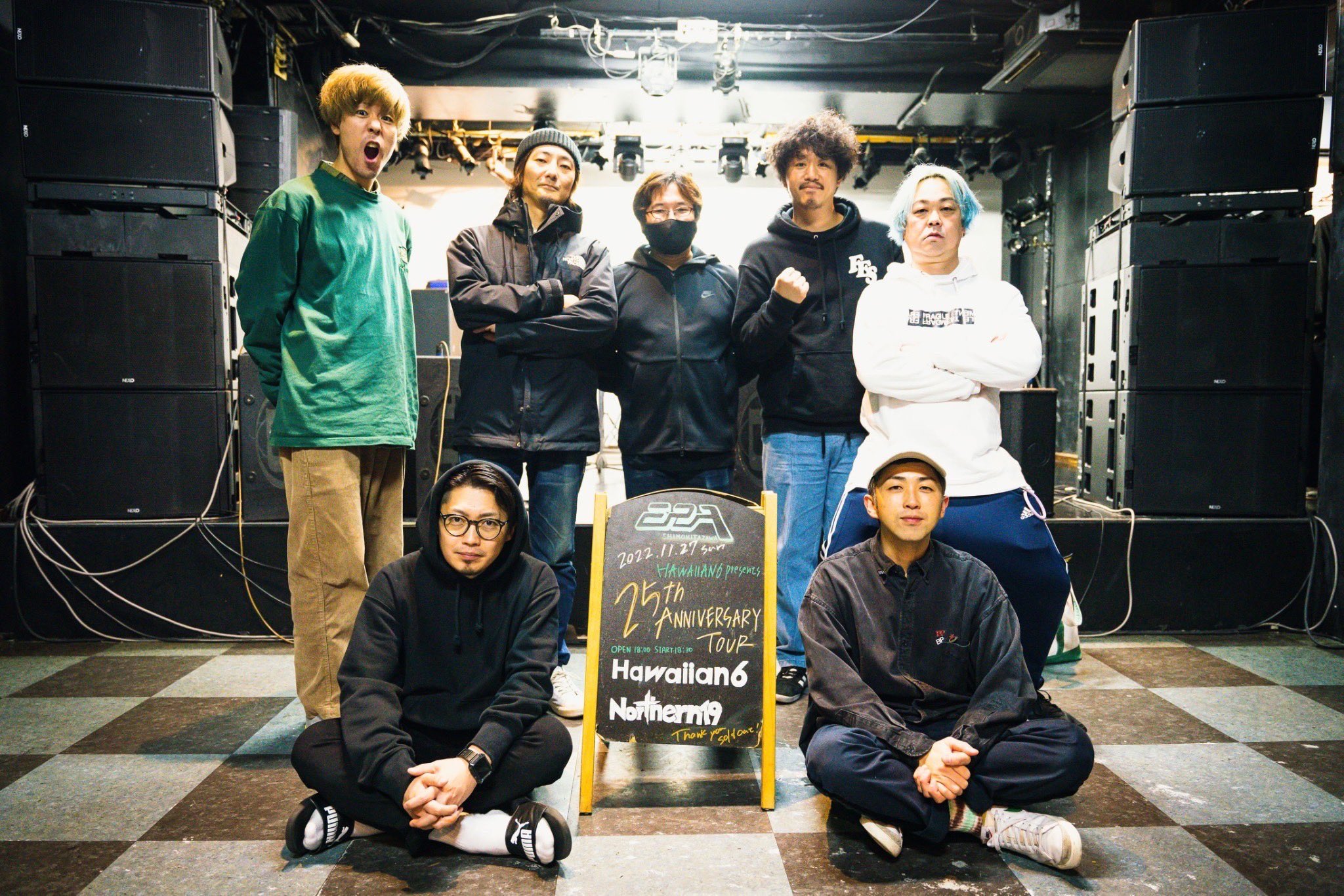 IKKINOTDEAD on Twitter: "【HAWAIIAN6】 11/27(日) 下北沢ERA HAWAIIAN6 presents 25th ANNIVERSARY TOUR w ...