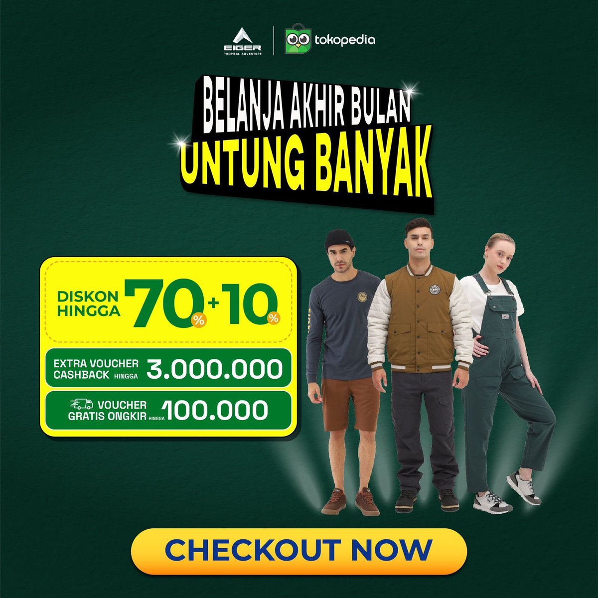 Pagi Eigerian! Mari sambut pagi ini dengan KUMPULAN PROMO GAJIAN! # ...