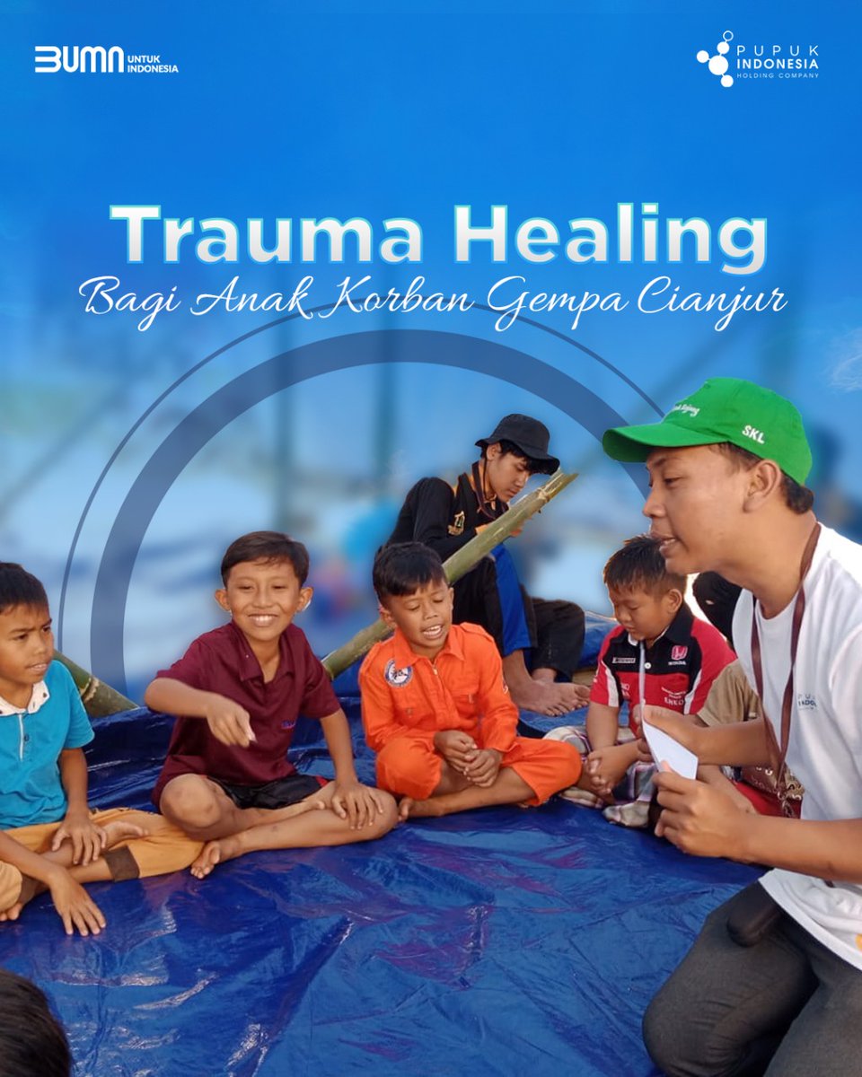 PT Pupuk Indonesia on Twitter: "Pupuk Indonesia menyiapkan trauma healing untuk korban anak-anak ...