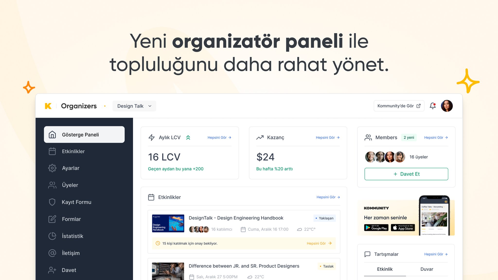 Kommunity Türkiye on Twitter: "Yeni bir Kommunity deneyimine hazır mısın? Bugün yayına aldığımız ...