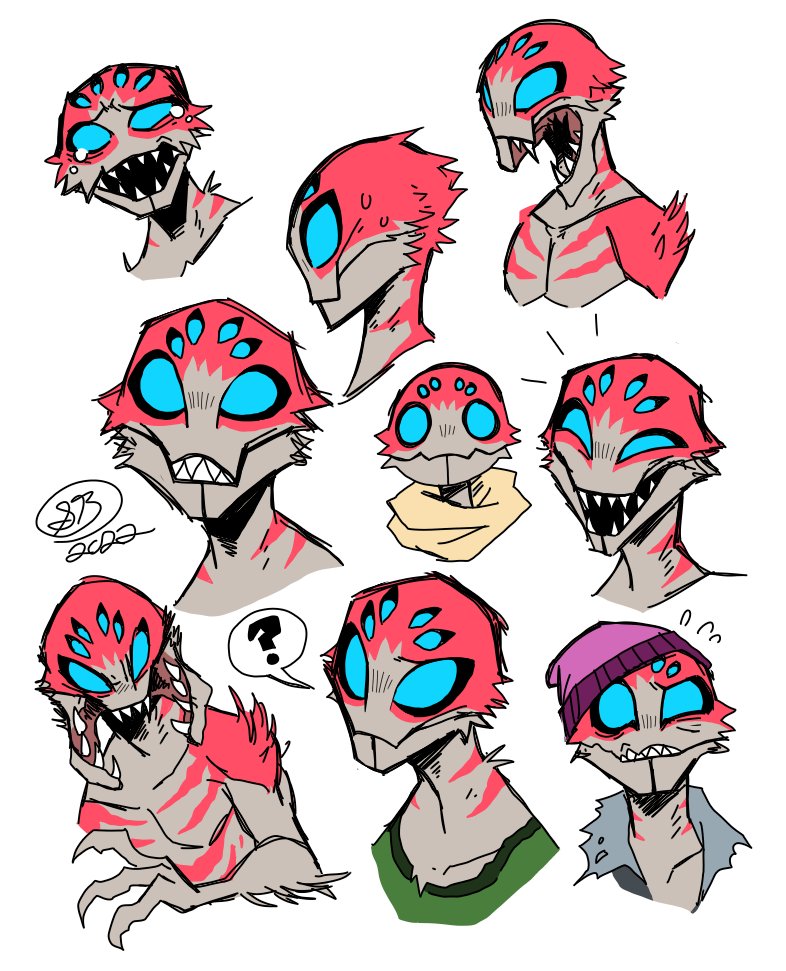 「Jumper face practice 」|Takuのイラスト