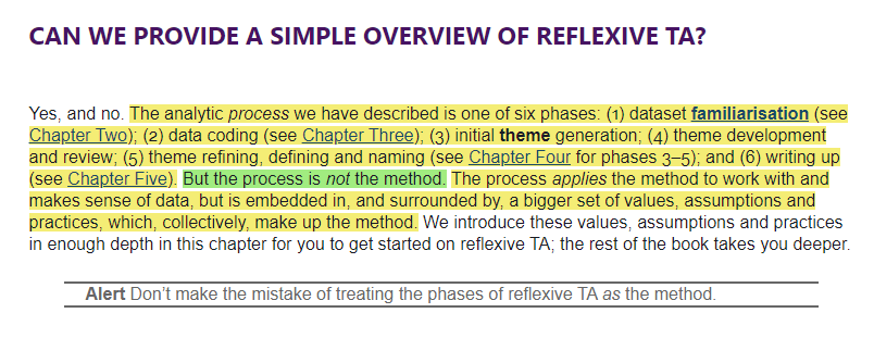 Notes on Thematic Analysis – a Practical Guide Chapter 1 – Dr Andrew ...