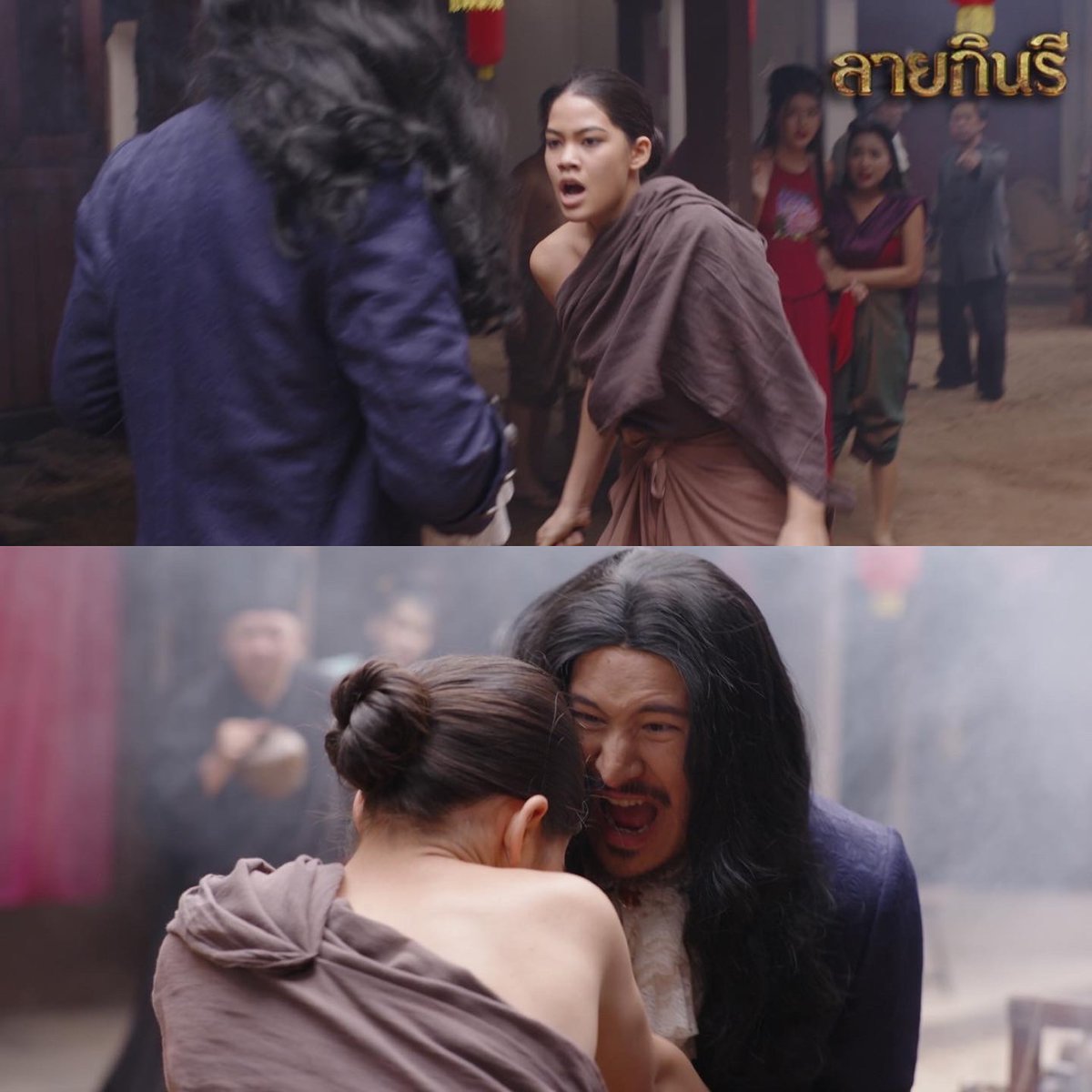 Ch3Thailand on Twitter: "เบื้องหลังเบาๆ ก่อนจะหนักๆ กันคืนนี้ 🔪วีณา vs เจ๊ป่อง 🥊 #ลายกินรีep12 ...