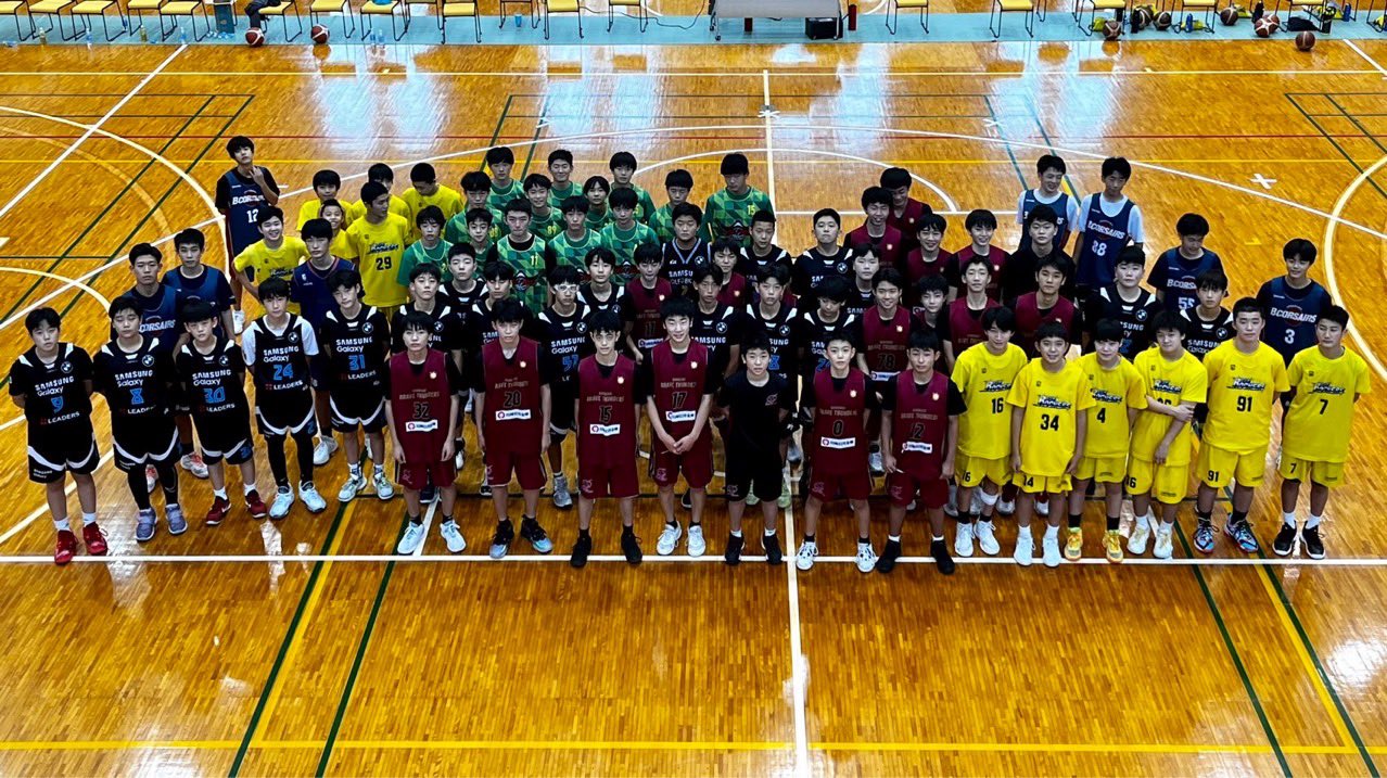 サンロッカーズ渋谷ユース(U12/U15/U18) on Twitter: "11/26(土)に実施した #国際交流 の集合写真📸😆 🇰🇷参加チーム🇯🇵 ・ソウルサムソンサンダースU13(韓国 ...