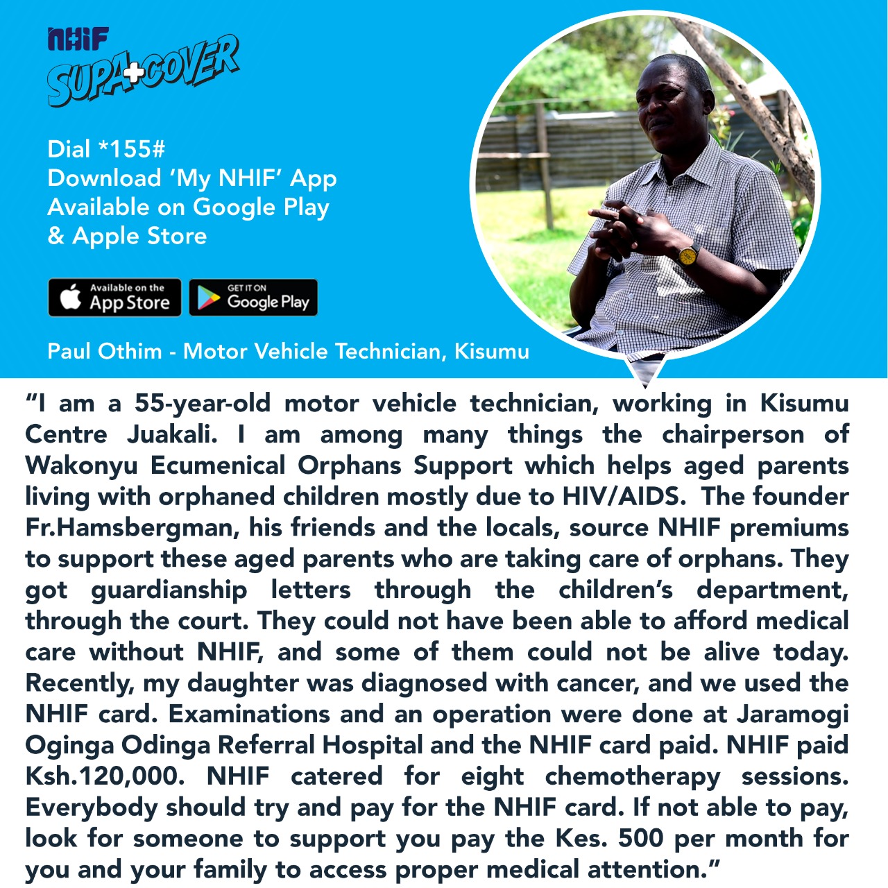 NHIF Kenya on Twitter: "Knowing about our products and services can enable you to speak out for ...