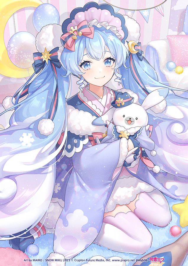 Hatsune Miku on Twitter: "【SNOW MIKU 2023】 Another new visual for this week! Cute and fluffy ...