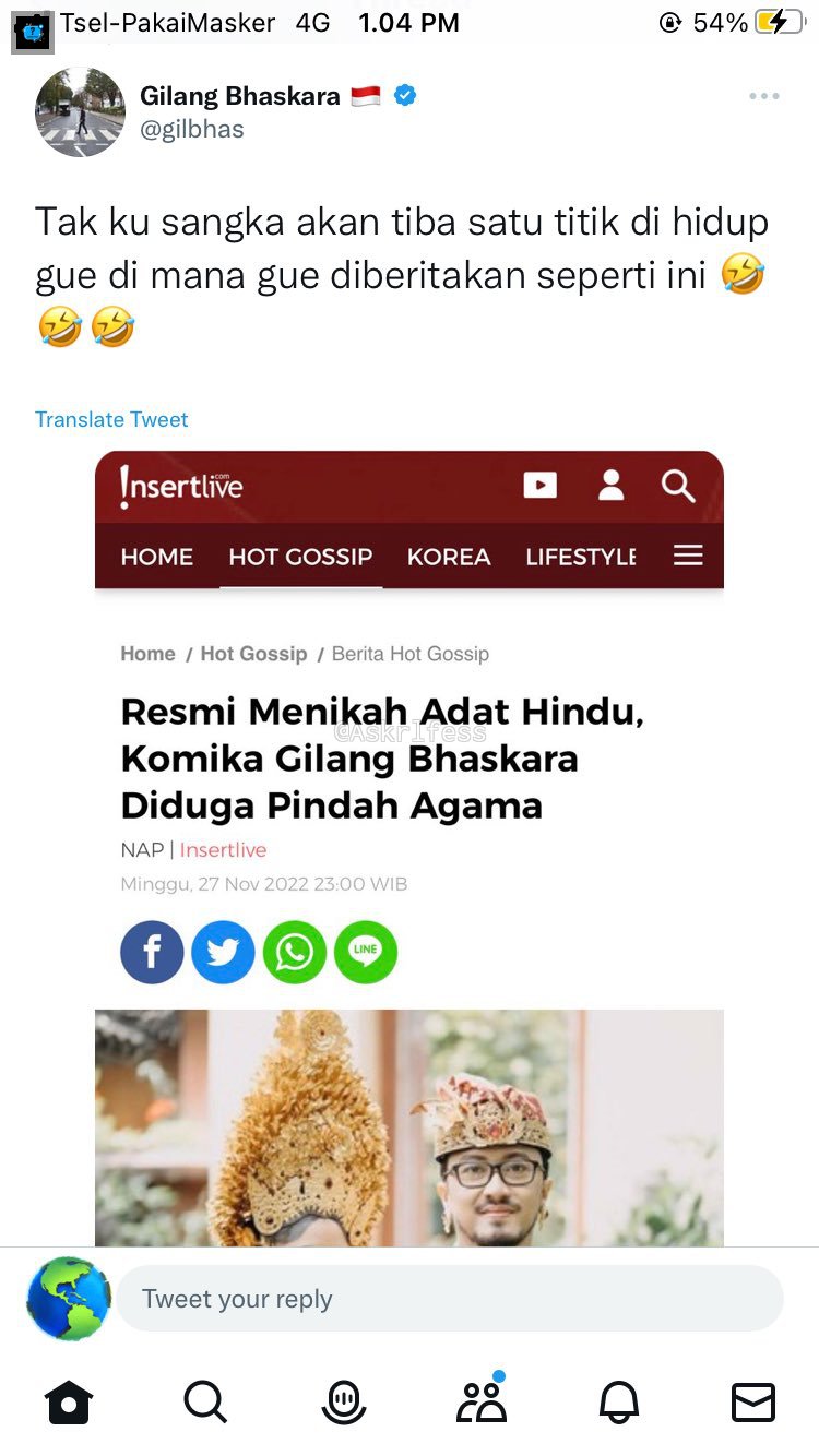 Askrlfess on Twitter: "[askrl] tweet ini gasengaja lewat tl, jadi heran ...