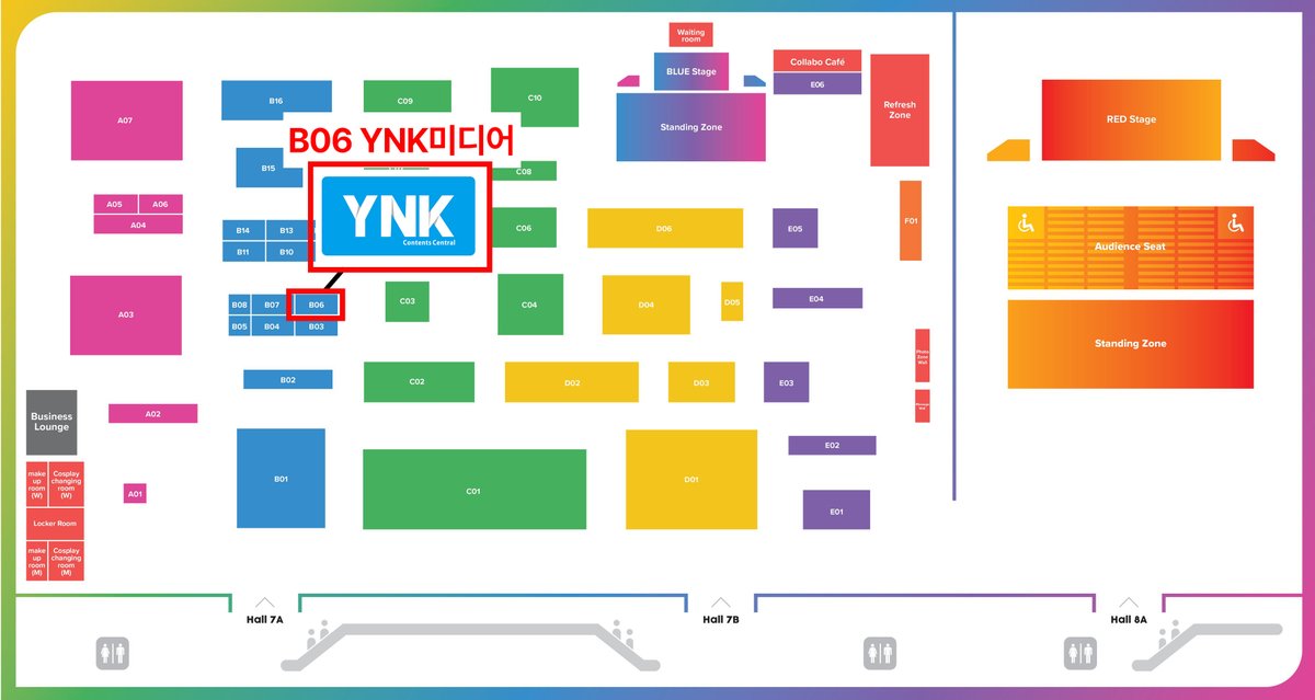 시프트코믹스 on Twitter: "【YNK미디어 in AGF 2022】 AGF 2022 YNK미디어의 부스 위치를 공개합니다!! B06에서 독자분들을 기다리겠습니다☺️ ...