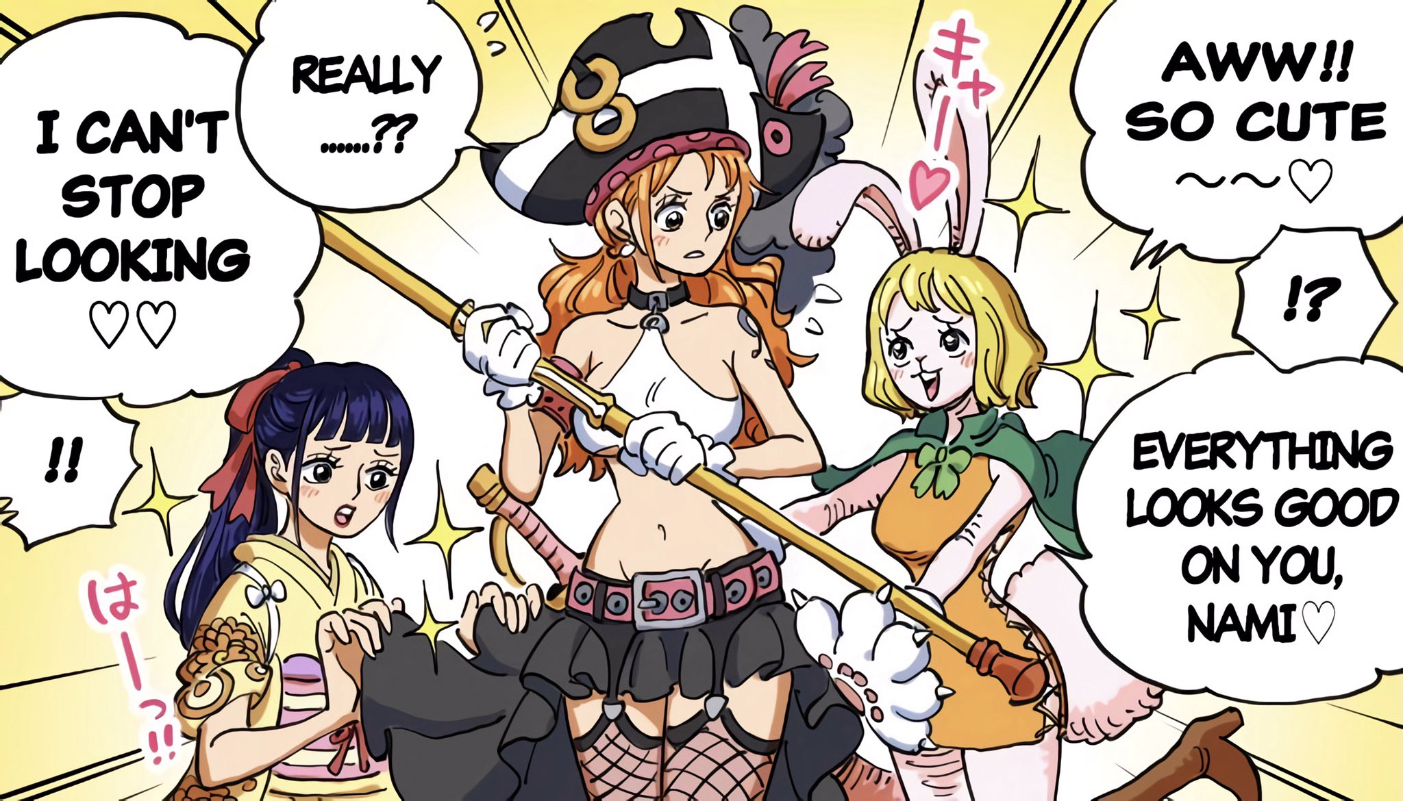 Romance Dawn Trio on Twitter: "Nami is just being beautifully Nami. 😇 https://t.co/PQgYDdyW75 ...