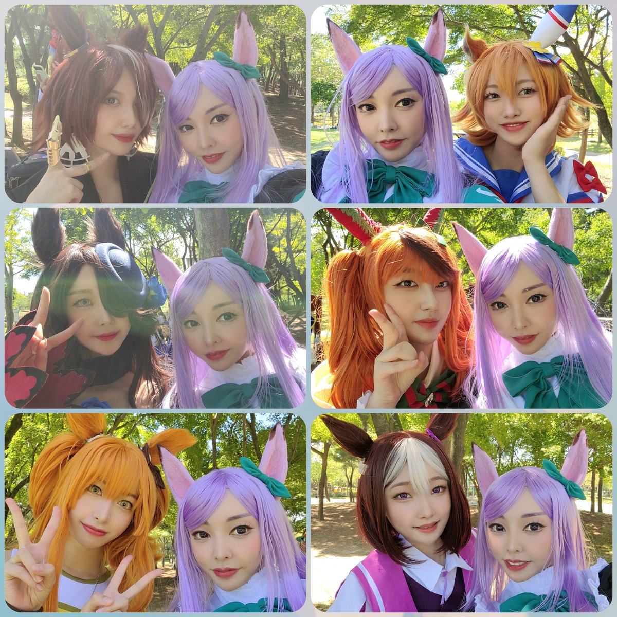 AGF(토)*바덴🌿baden on Twitter: "RT @yuriyui00: 9월우마무스메 팀코 셀카를 이제 정리했어요😂 오랫만에 대인원 미소녀팀코라 너무 신나고 행복했던 ...