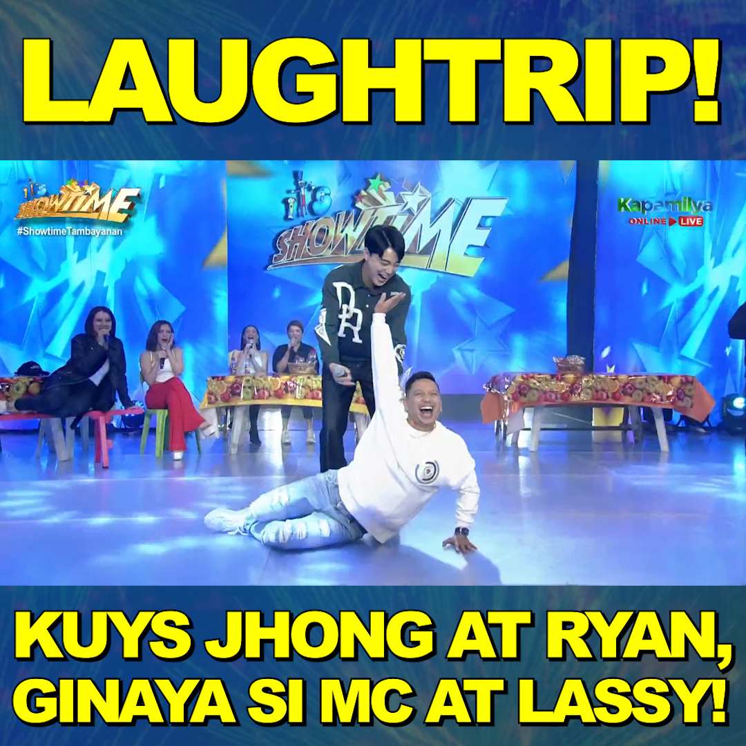 It's Showtime on Twitter: "LAUGHTRIP! Panoorin ang nakakaaliw na pag-impersonate nina Kuys Jhong ...