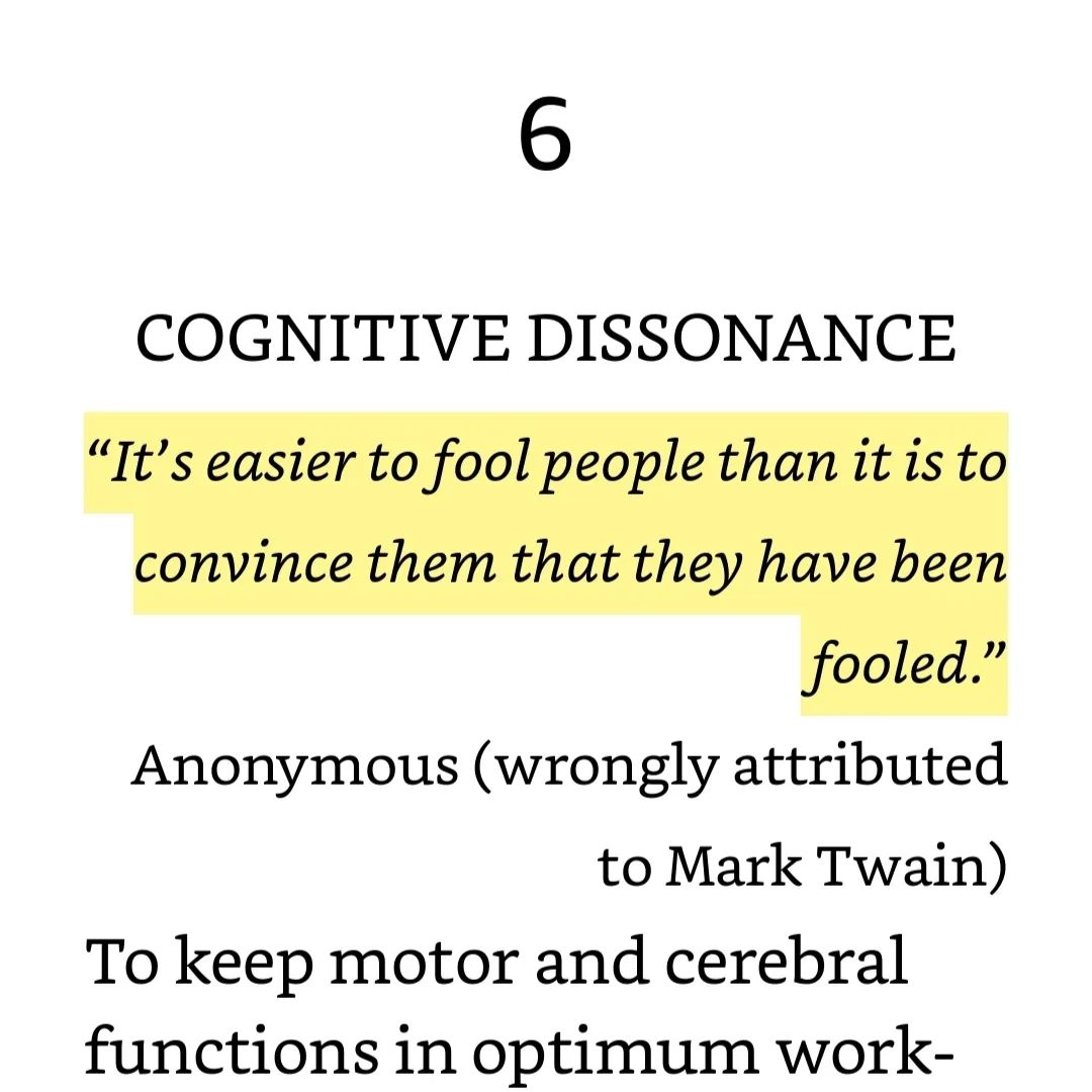 Sharing insights from book "your brain is playing tricks on you ...