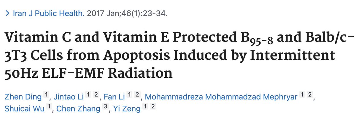 How to protect yourself against EMF radiation.🧵 This thread is about invigorating your body to ...