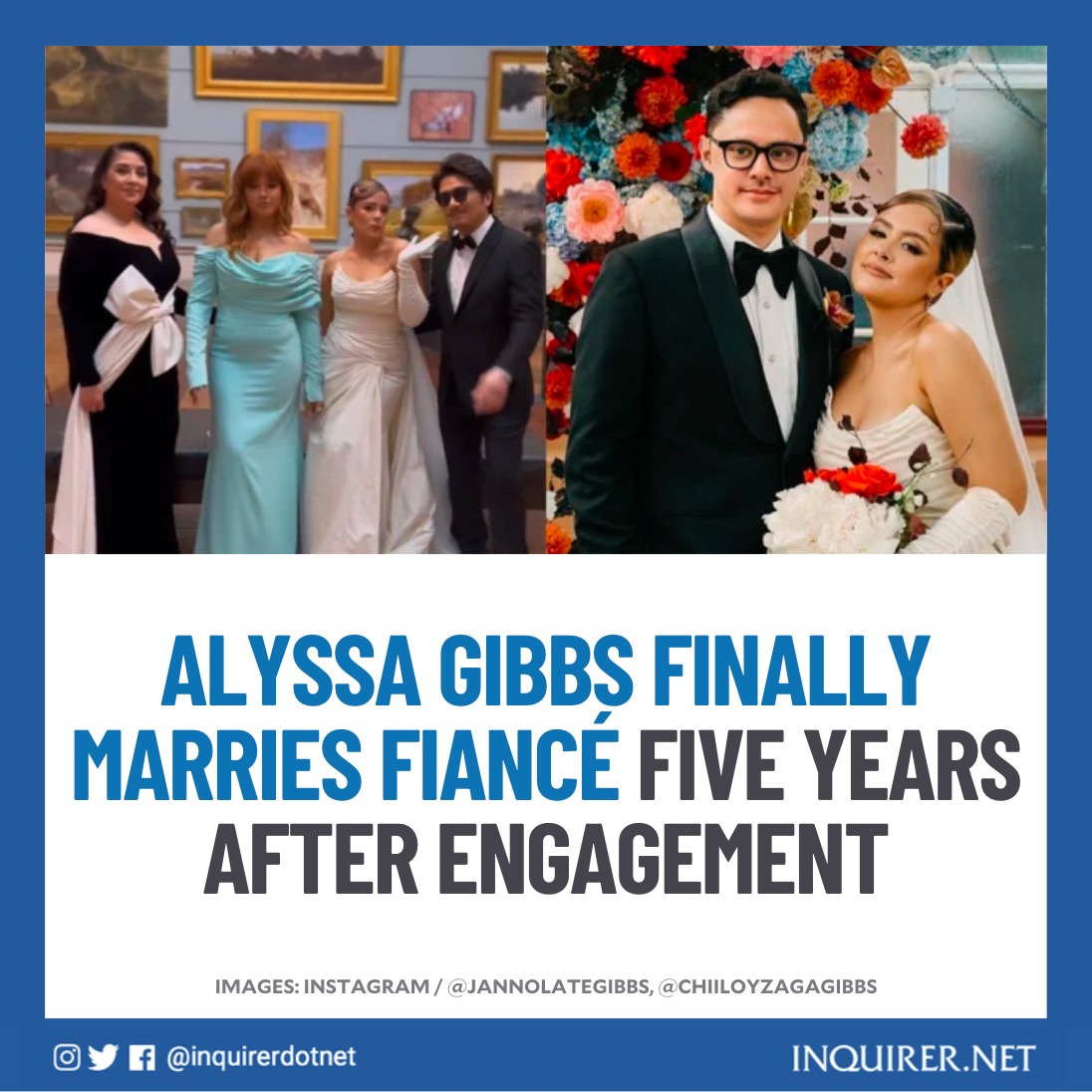 CONGRATULATIONS! 😍 Alyssa Gibbs, the daughter of actors Janno Gibbs and ...