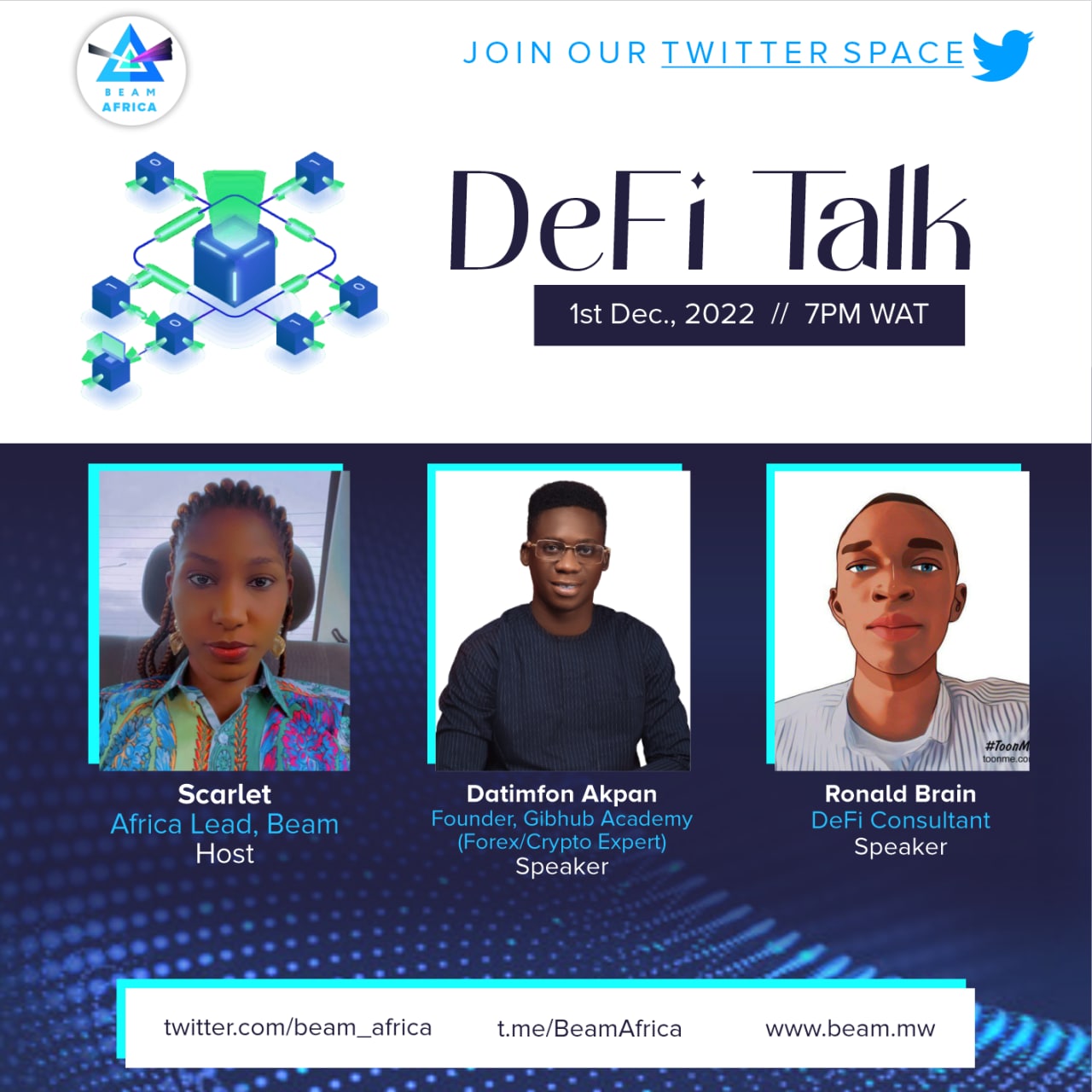 Beam Africa on Twitter: "Meet our speakers! https://t.co/uvN6Oa0p9q" / Twitter