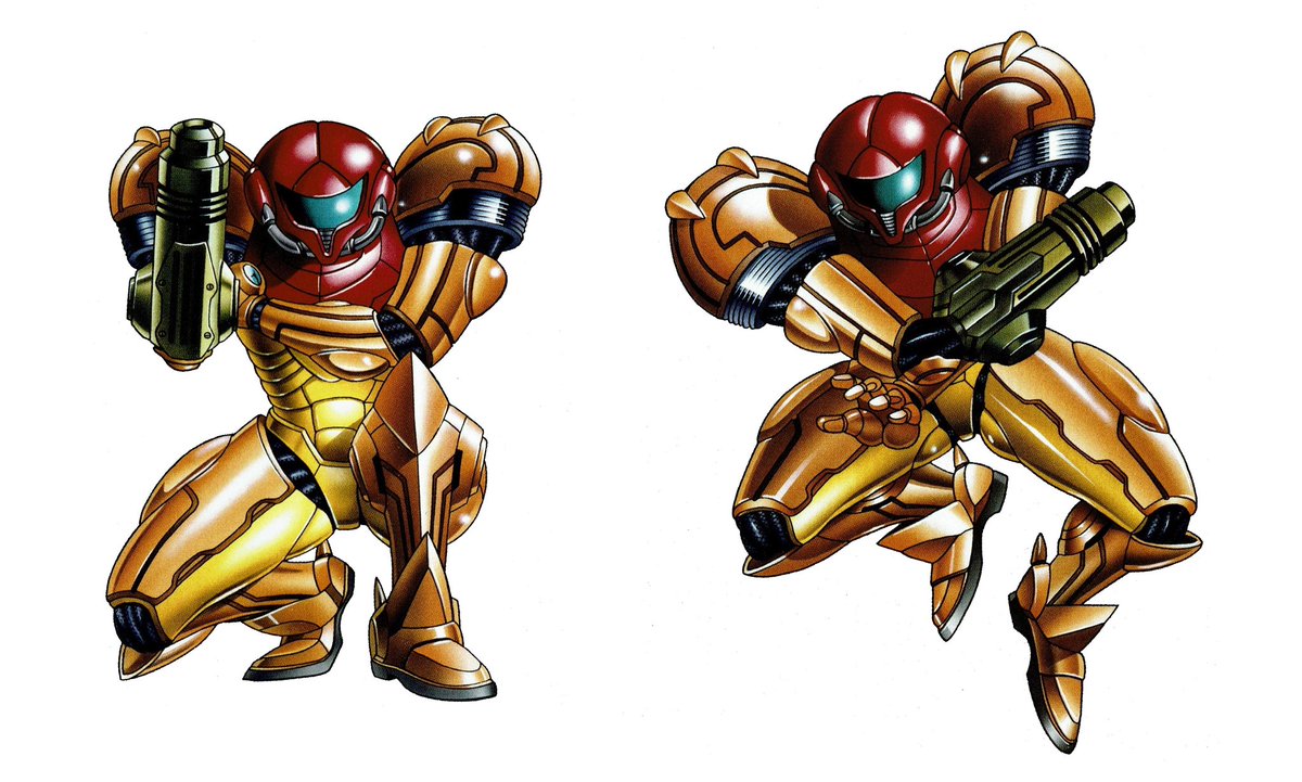 Metroid II: Return of Samus (Game Boy) - Samus promotional artwork ...