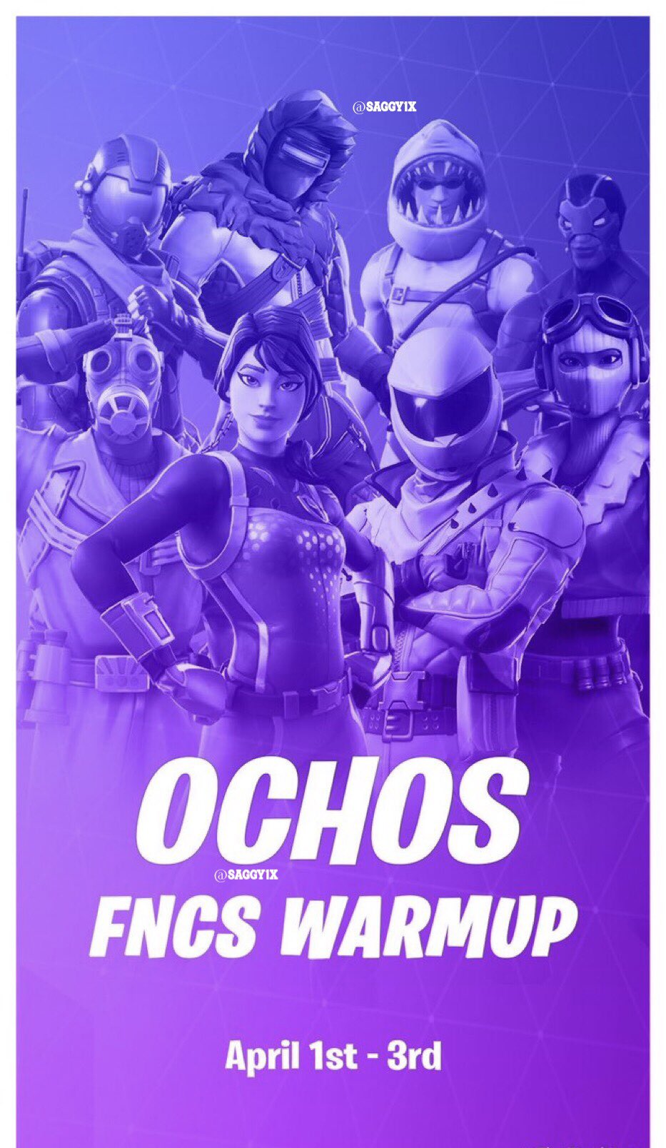 Sag on Twitter: "@AussieAntics @FNCompetitive FNCS Ochos all of 2023🏆 https://t.co/JKKq3mZjw9 ...