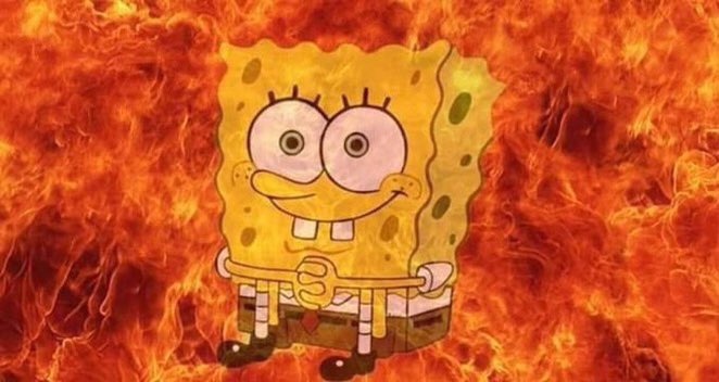 Spongebob House On Fire
