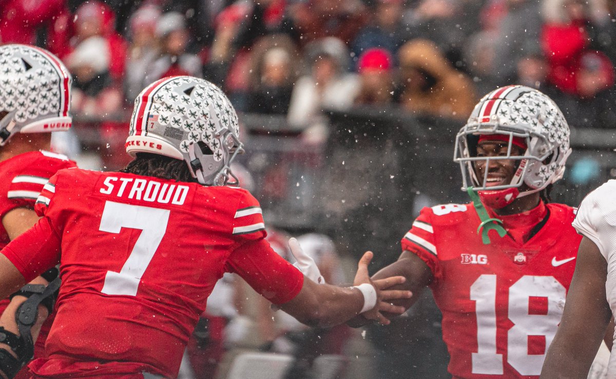 Osula On Twitter Rt Ohiostathletics Qb C J Stroud And Wr Marvin