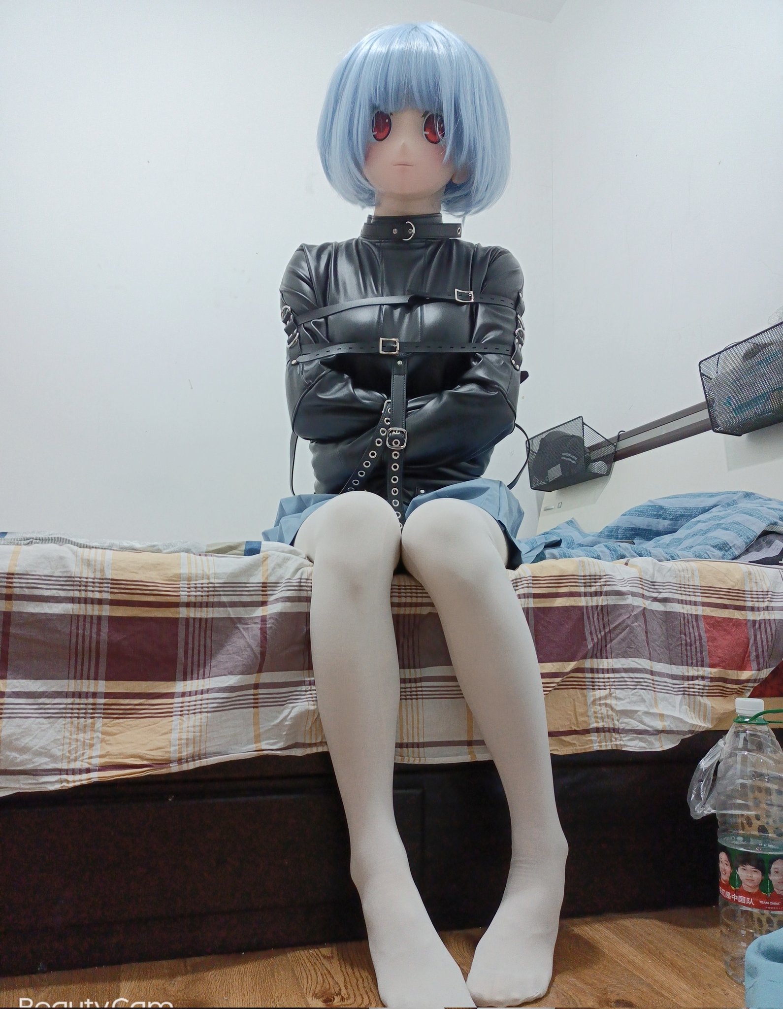 天天 on Twitter: "泳泳的拘束衣实在是太好康了qwqqqq又好康又色！#kigurumi #bondage #捆绑 #男の娘 @Swimming5578 https://t.co ...