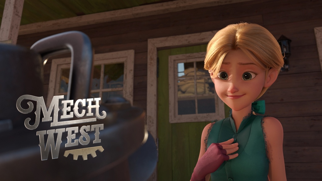 AnimSchool on Twitter: "Pearl introduces herself to a new friend! . . . He’s a mech. Don’t tell ...