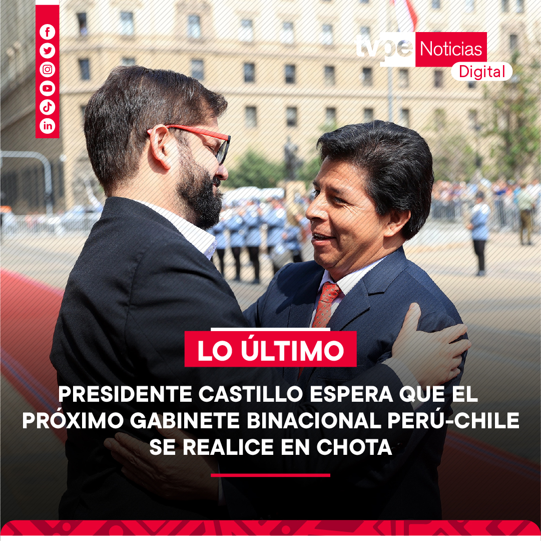 Tvperú Noticias On Twitter 🚨 LoÚltimo Presidente Pedro Castillo
