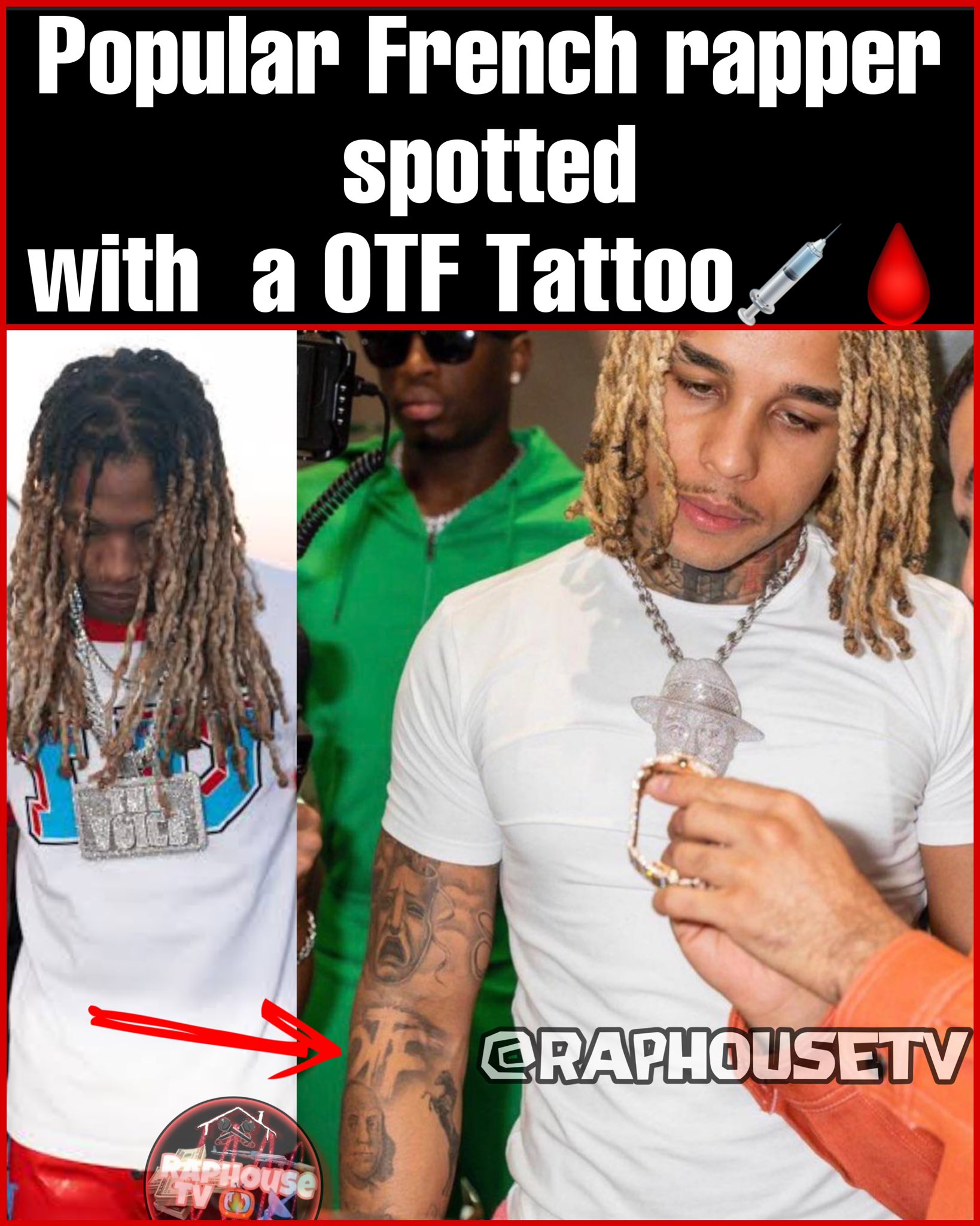 French Rapper Tattoos French Tattoo Artist Gets World's 1st Prosthetic