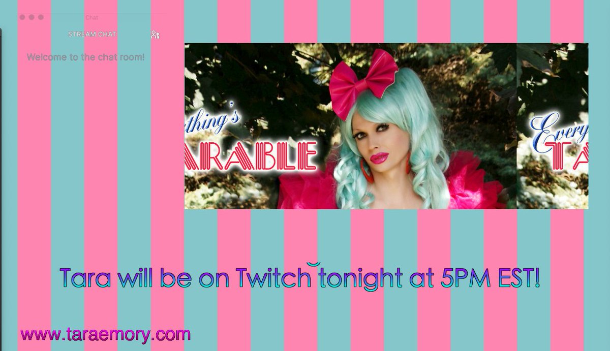 Avn Nominated Tara Emory On Twitter Everythings Tarable Tuesday Show Twitchtvtaraemory