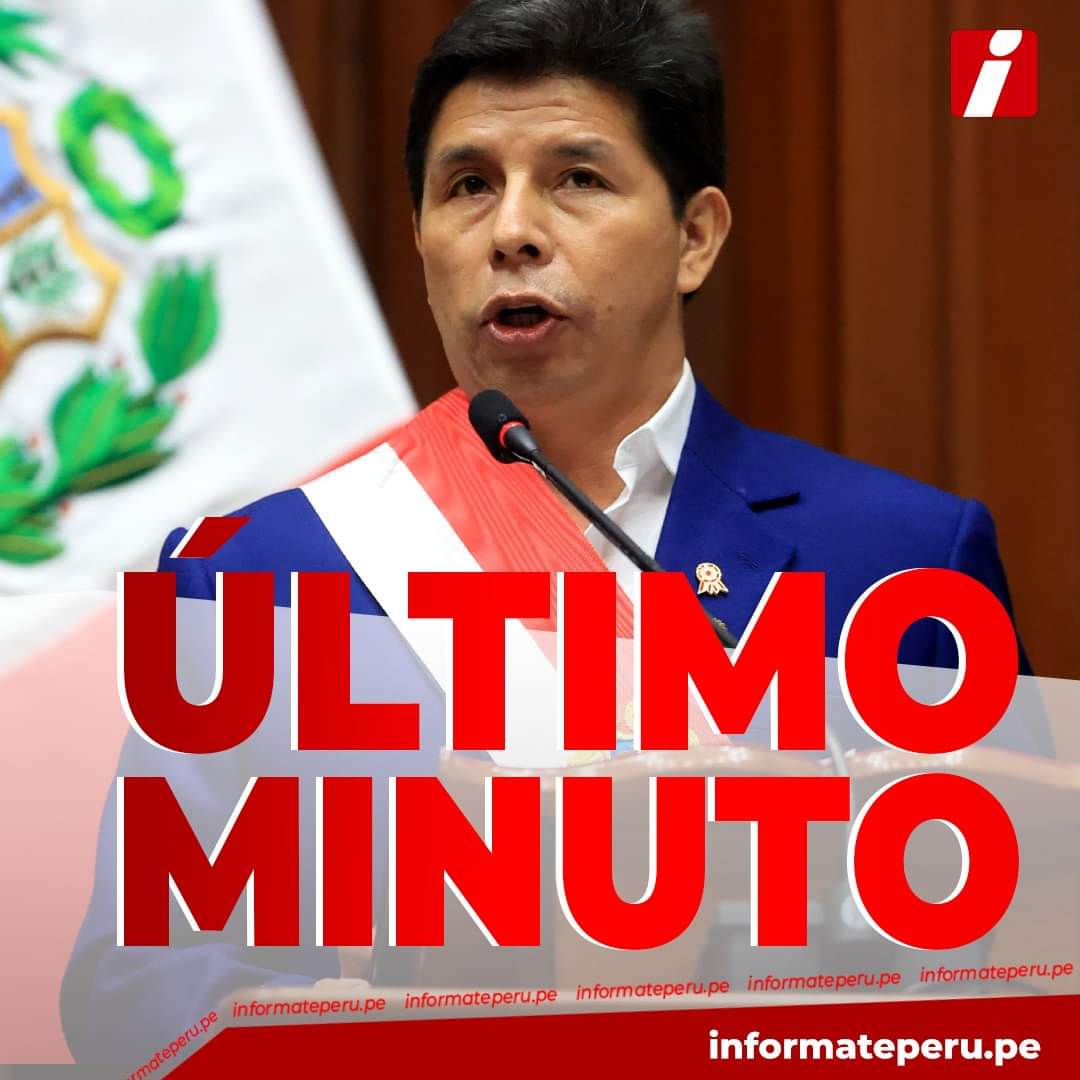 Infórmate Perú On Twitter 🔴 LoÚltimo Hoy Será Tramitada La Tercera