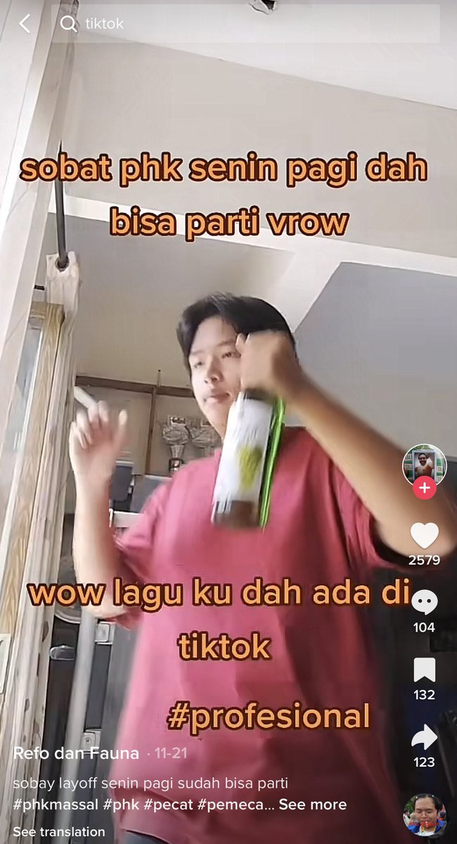HRD Bacot on Twitter: "Theme song lagu “aku diphk” dengerin di https://vt.tiktok.com/ZS8ej7BMd/"
