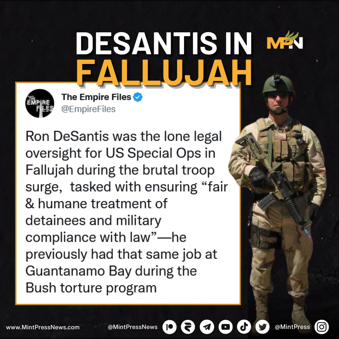 MintPress News on Twitter: "During the US military's notorious onslaught in Fallujah, Iraq, Ron ...