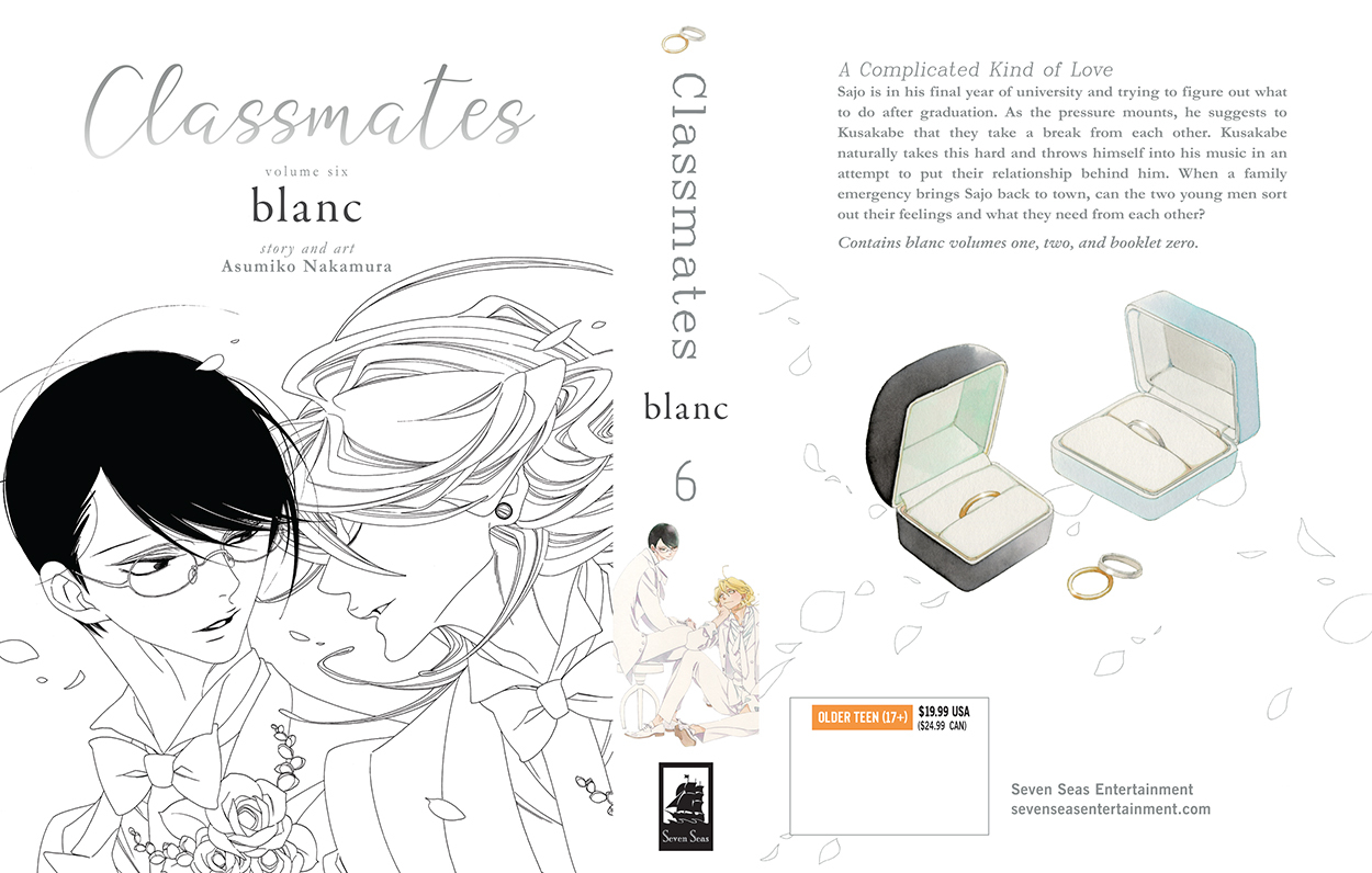 Seven Seas Entertainment On Twitter Classmates Vol 6 Blanc The Continuation Of The Beloved